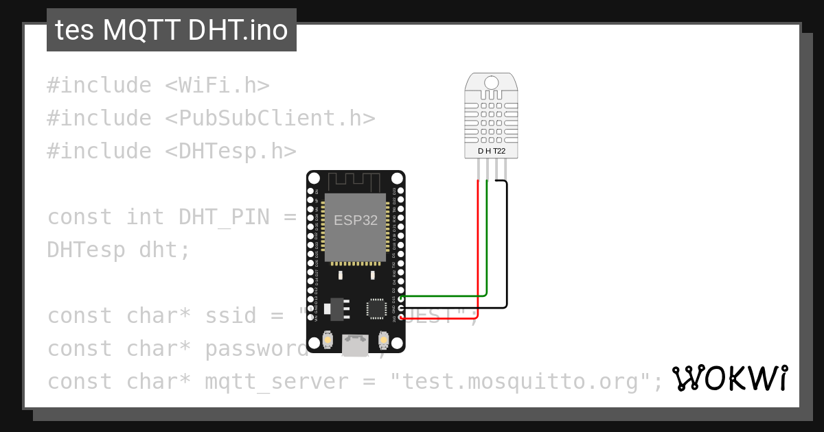 Tes Mqtt O Wokwi Esp32 Stm32 Arduino Simulator