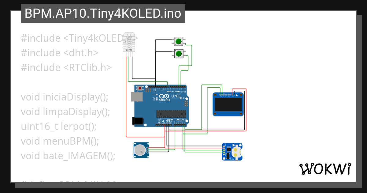 BPM.AP10.Tiny4KOLED.ino - Wokwi ESP32, STM32, Arduino Simulator