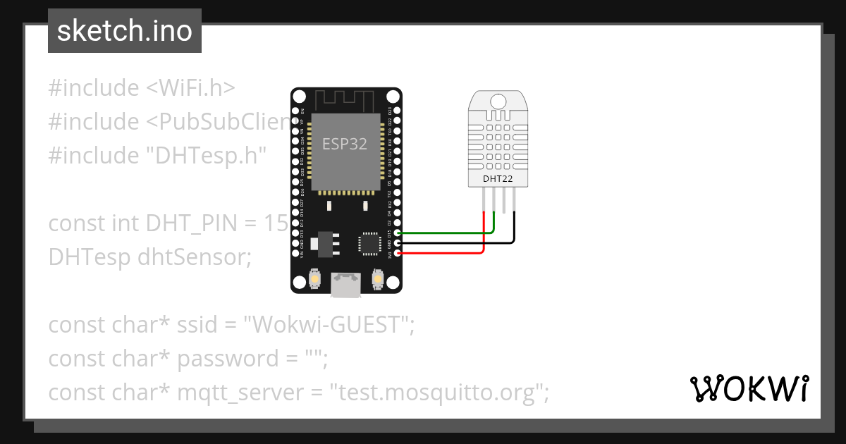 MQTT DashBoard Android - Wokwi ESP32, STM32, Arduino Simulator