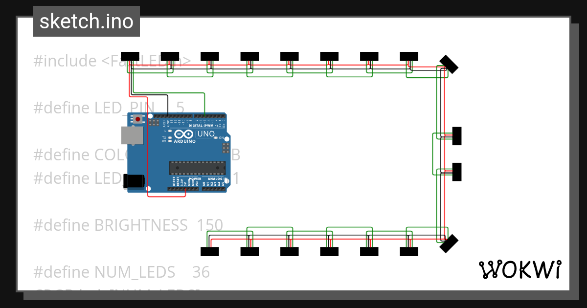 backyard post lights.ino - Wokwi ESP32, STM32, Arduino Simulator