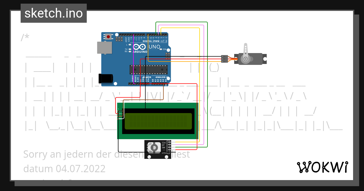 sketch.ino - Wokwi ESP32, STM32, Arduino Simulator