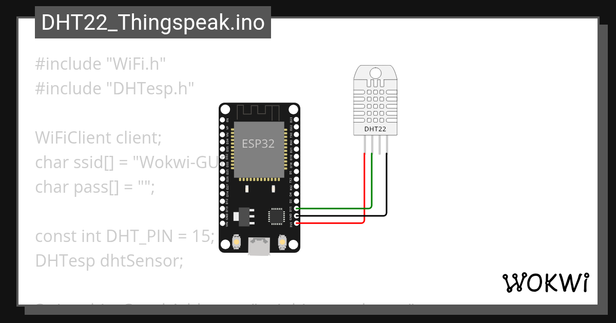DHT22_Thingspeak.ino - Wokwi Arduino and ESP32 Simulator