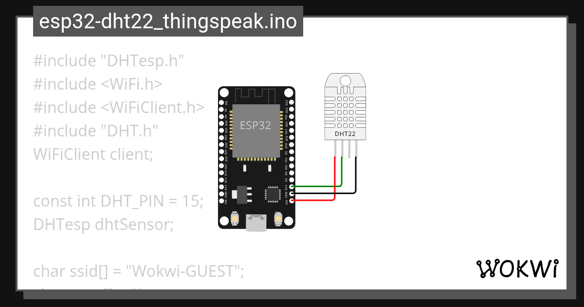 esp32-dht22_thingspeak.ino - Wokwi ESP32, STM32, Arduino Simulator