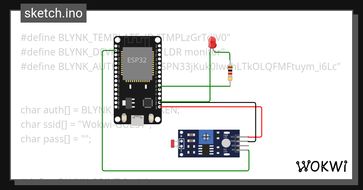 sketch.ino - Wokwi ESP32, STM32, Arduino Simulator