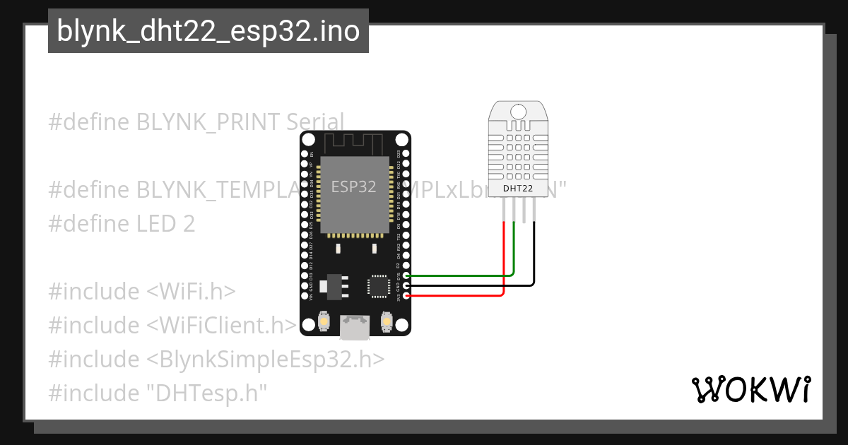 blynk_dht22_esp32.ino - Wokwi ESP32, STM32, Arduino Simulator