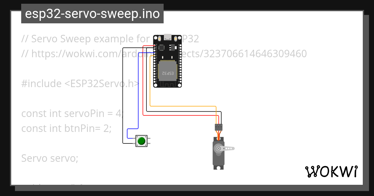 esp32-servo-sweep.ino - Wokwi ESP32, STM32, Arduino Simulator