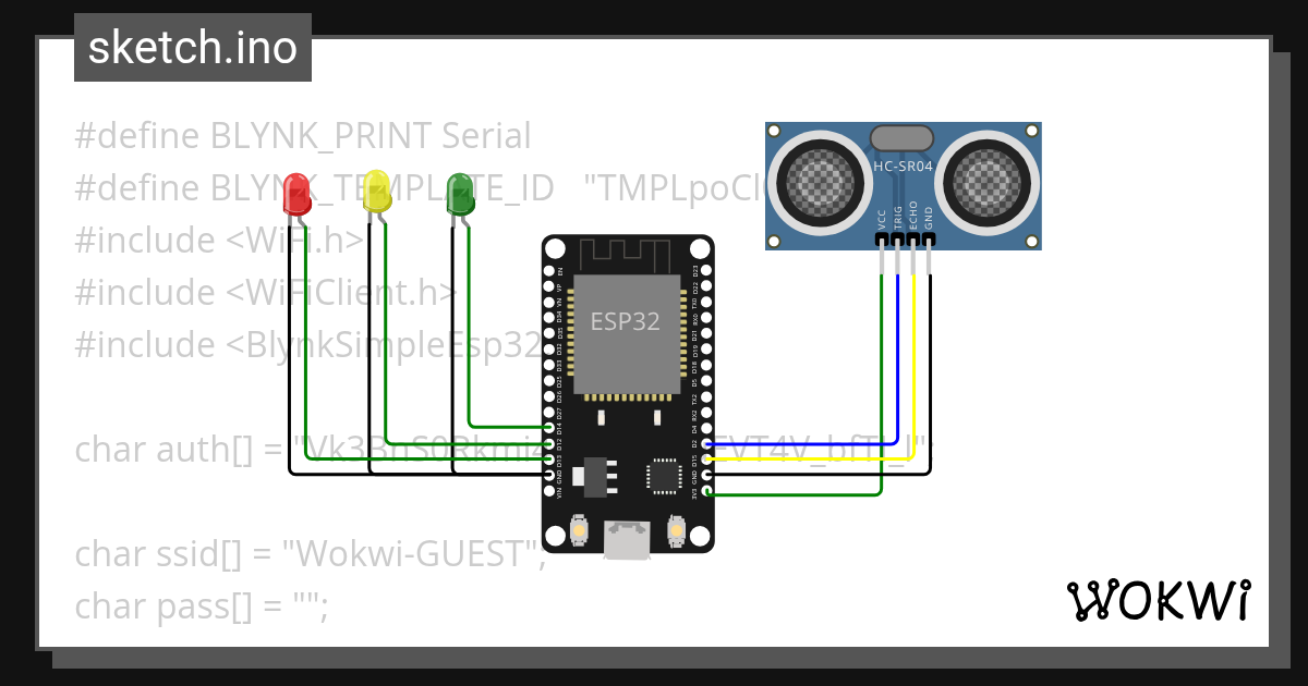 Sensor Banjir(Blynk).ino - Wokwi ESP32, STM32, Arduino Simulator