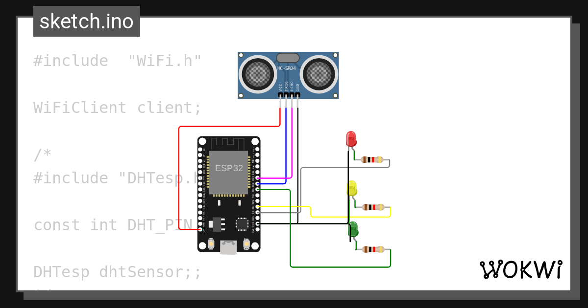 Ujian Dts Proa Wokwi Esp32 Stm32 Arduino Simulator