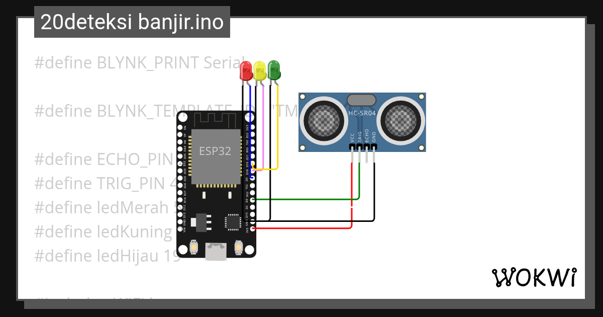 20deteksi banjir.ino - Wokwi ESP32, STM32, Arduino Simulator