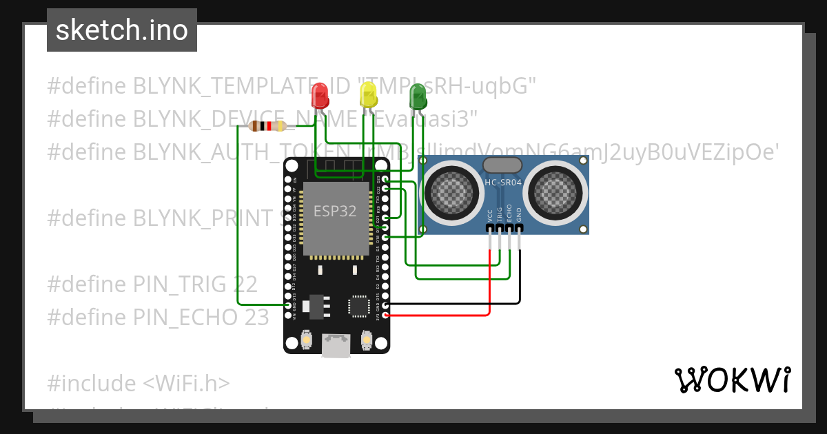 Sensor Sungai Blynk.ino - Wokwi ESP32, STM32, Arduino Simulator