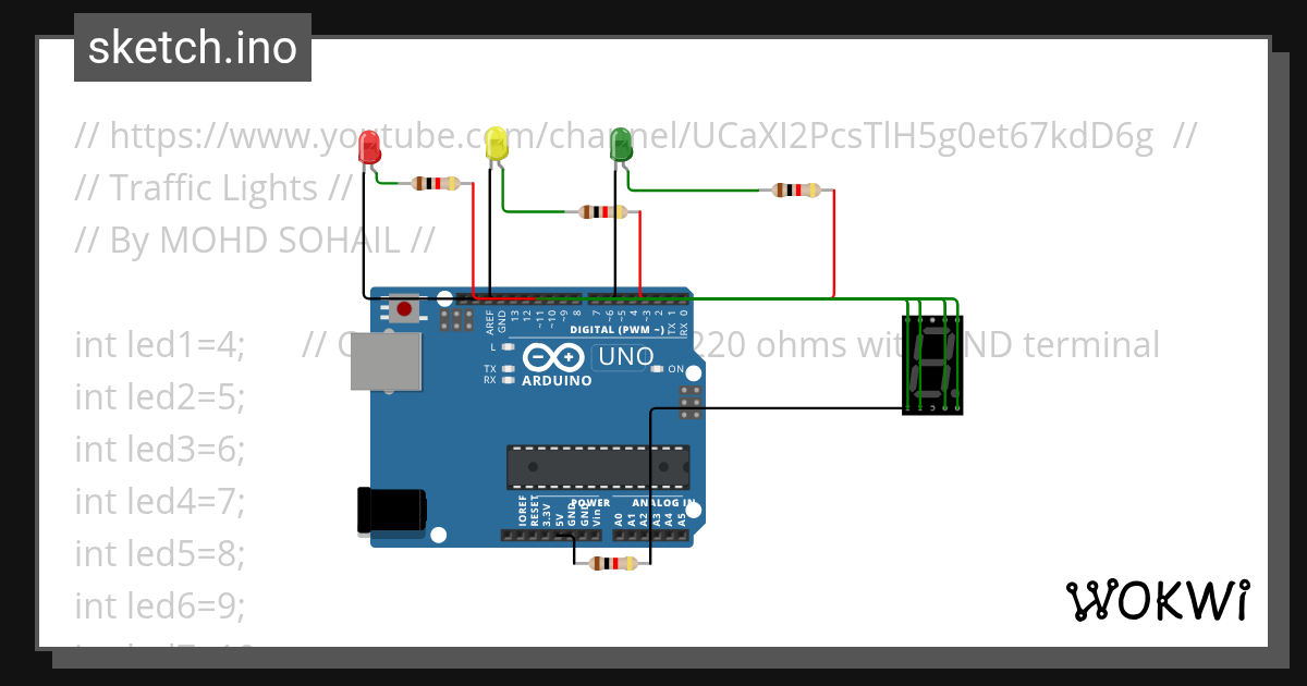 sketch.ino - Wokwi ESP32, STM32, Arduino Simulator