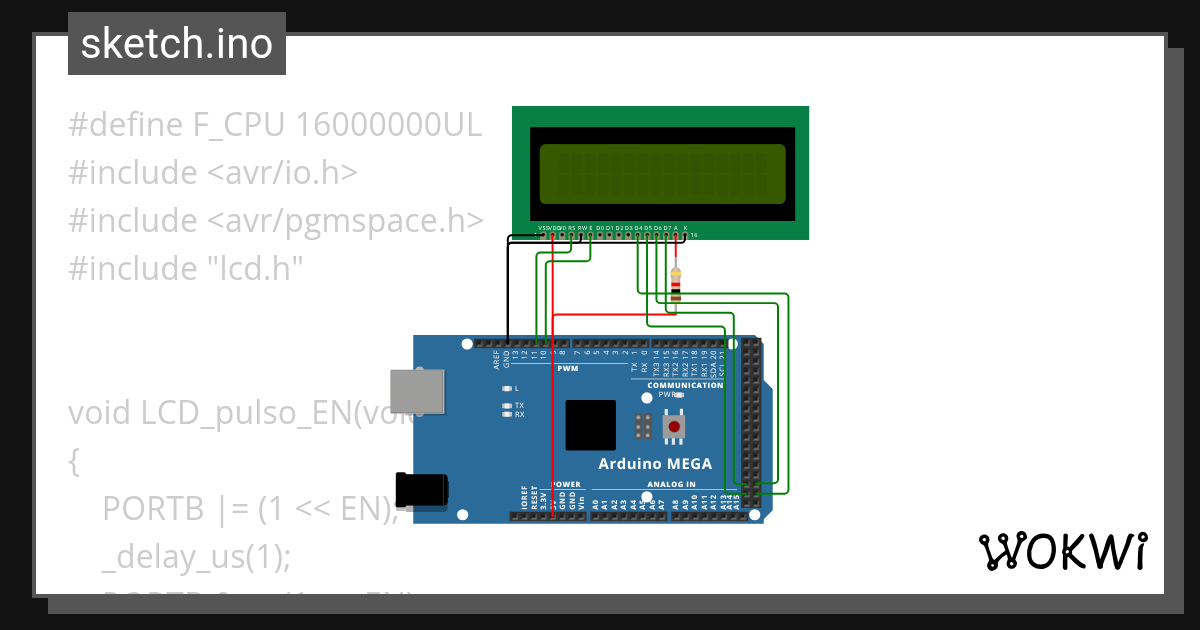 ta funcionando - Wokwi ESP32, STM32, Arduino Simulator