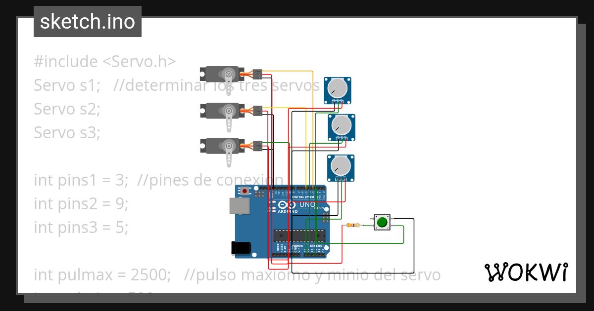 sketch.ino - Wokwi ESP32, STM32, Arduino Simulator