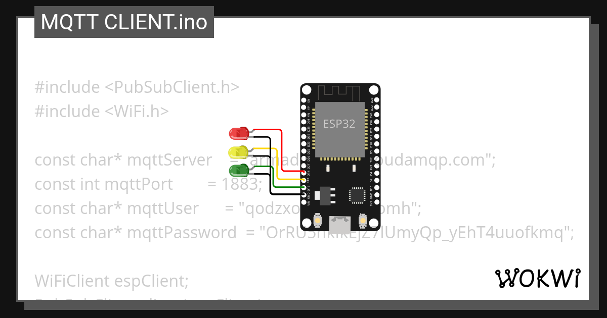 MQTT CLIENT.ino - Wokwi ESP32, STM32, Arduino Simulator