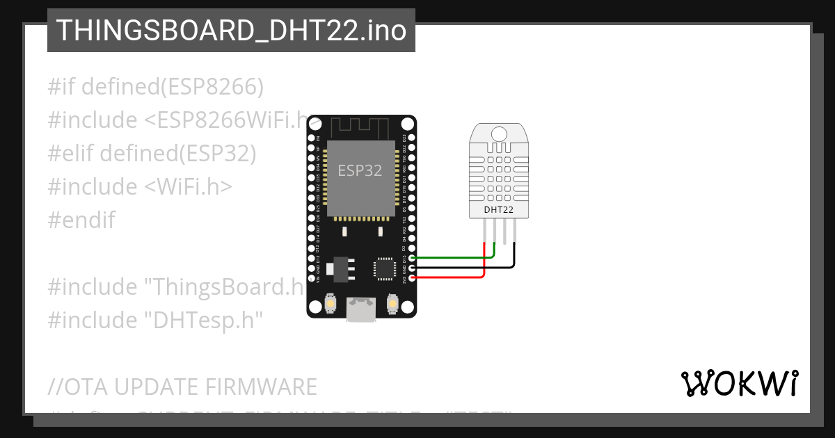 THINGSBOARD_DHT22.ino - Wokwi ESP32, STM32, Arduino Simulator