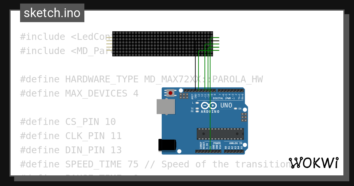 Matrix Testing Wokwi Esp32 Stm32 Arduino Simulator 5112