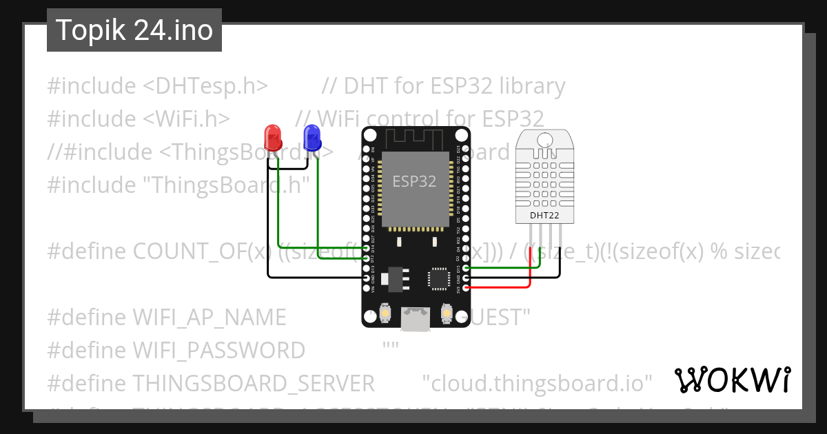 Ruang satu - Wokwi ESP32, STM32, Arduino Simulator
