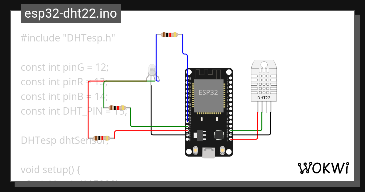esp32-dht22.ino - Wokwi ESP32, STM32, Arduino Simulator