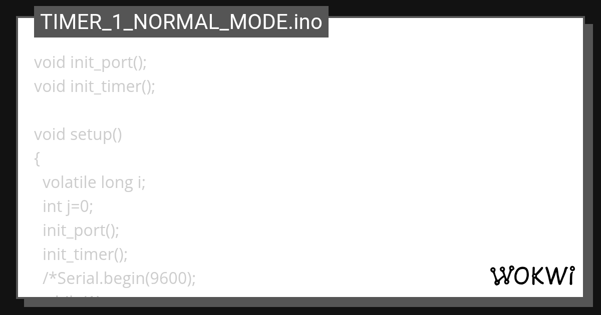 Timer1normalo Wokwi Esp32 Stm32 Arduino Simulator 6518