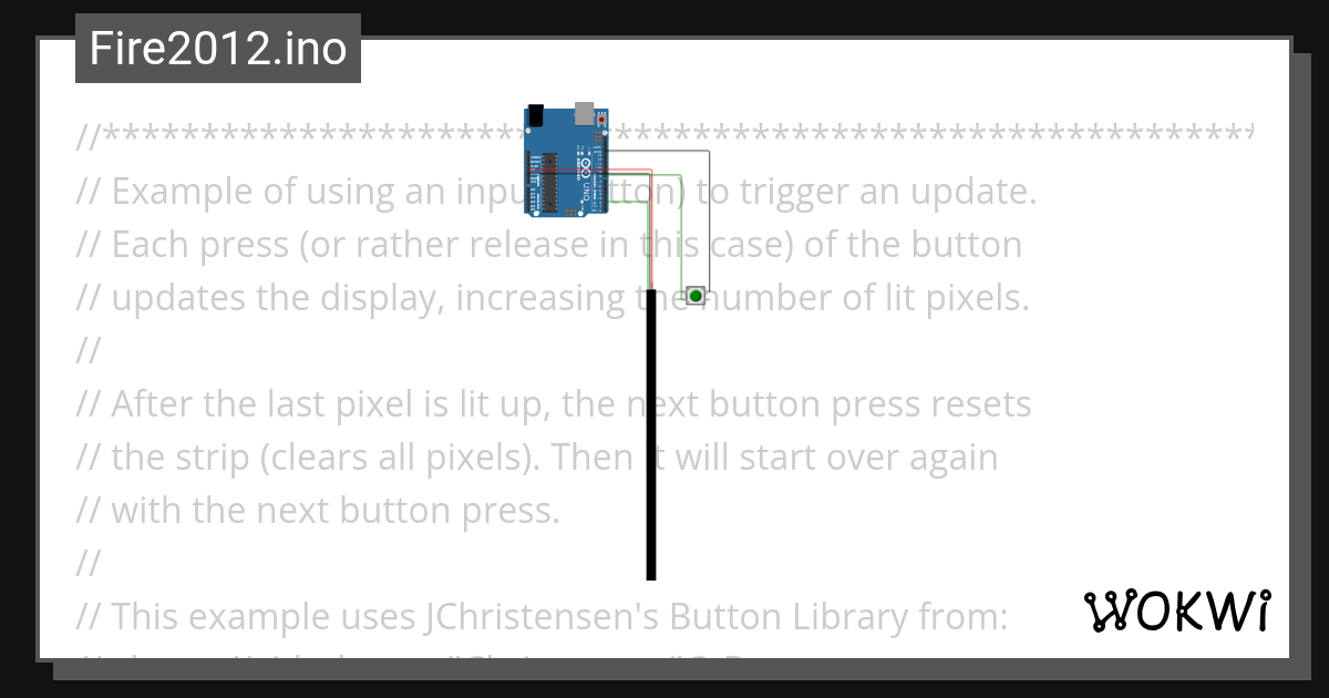 Fire2012.ino - Wokwi ESP32, STM32, Arduino Simulator