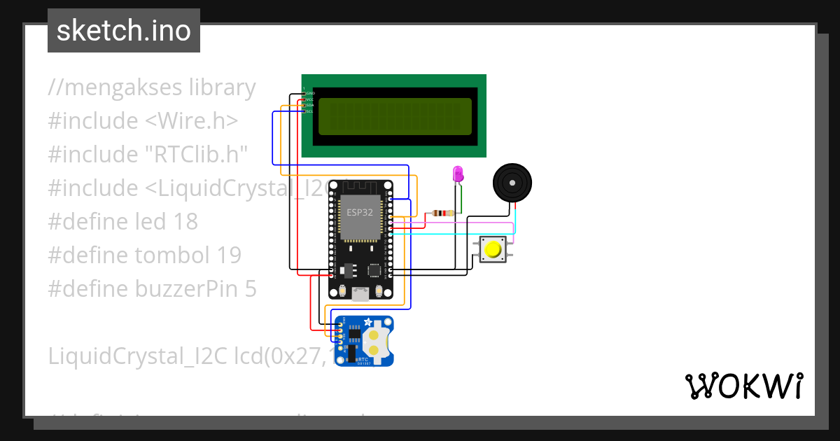 21 Dewi R Projek 19 Juli Wokwi Esp32 Stm32 Arduino Simulator 4000