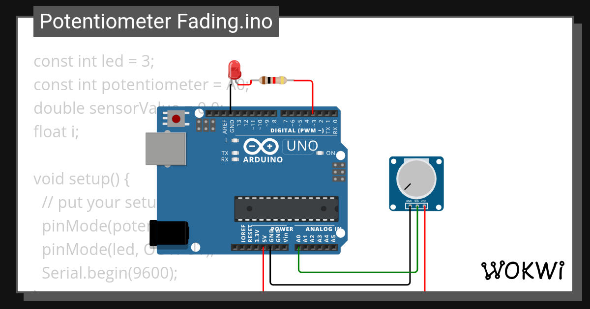 Potentiometer Fading.ino - Wokwi ESP32, STM32, Arduino Simulator