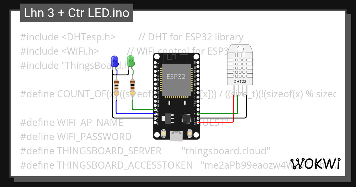 Lhn 3 + Ctr LED.ino - Wokwi Arduino and ESP32 Simulator