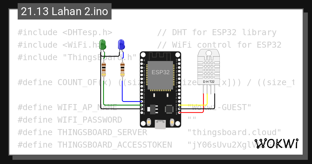 2113 Lahan O Wokwi Esp32 Stm32 Arduino Simulator