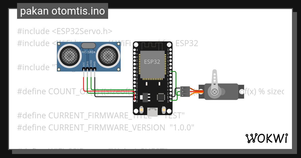 pakan otomtis.ino - Wokwi ESP32, STM32, Arduino Simulator