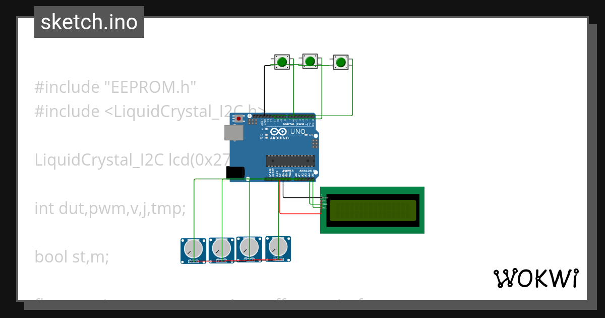 sketch.ino - Wokwi ESP32, STM32, Arduino Simulator