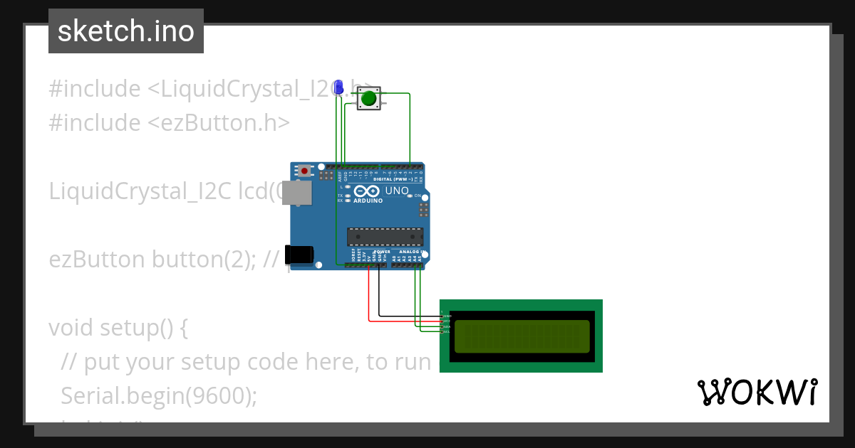 sketch.ino - Wokwi ESP32, STM32, Arduino Simulator