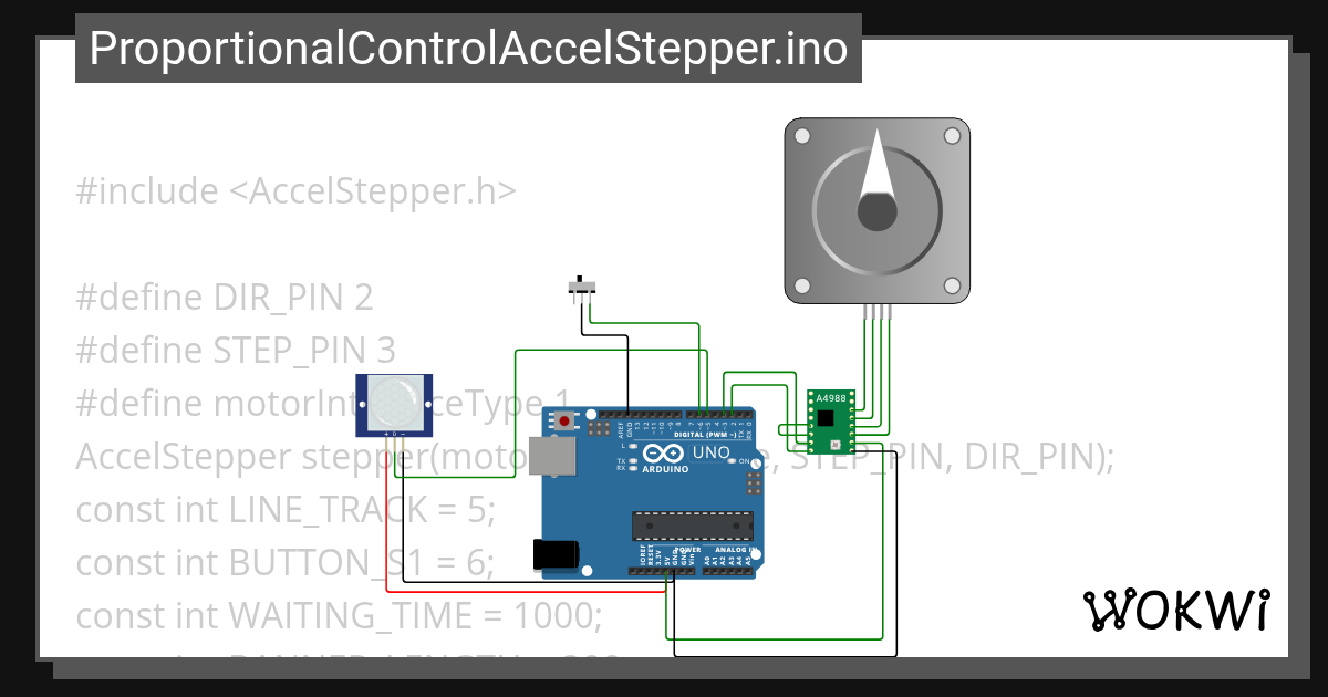 ProportionalControlAccelStepper.ino - Wokwi ESP32, STM32, Arduino Simulator