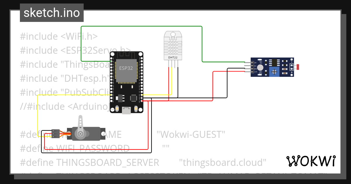 Penggerak Atap Tanaman Tomat Wokwi Arduino And Esp32 Simulator 0795