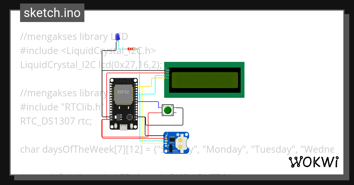 sketch.ino - Wokwi ESP32, STM32, Arduino Simulator