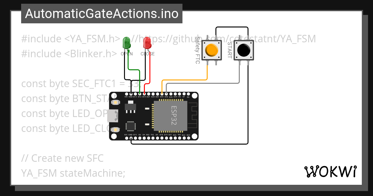 Wokwi - Online ESP32, STM32, Arduino Simulator