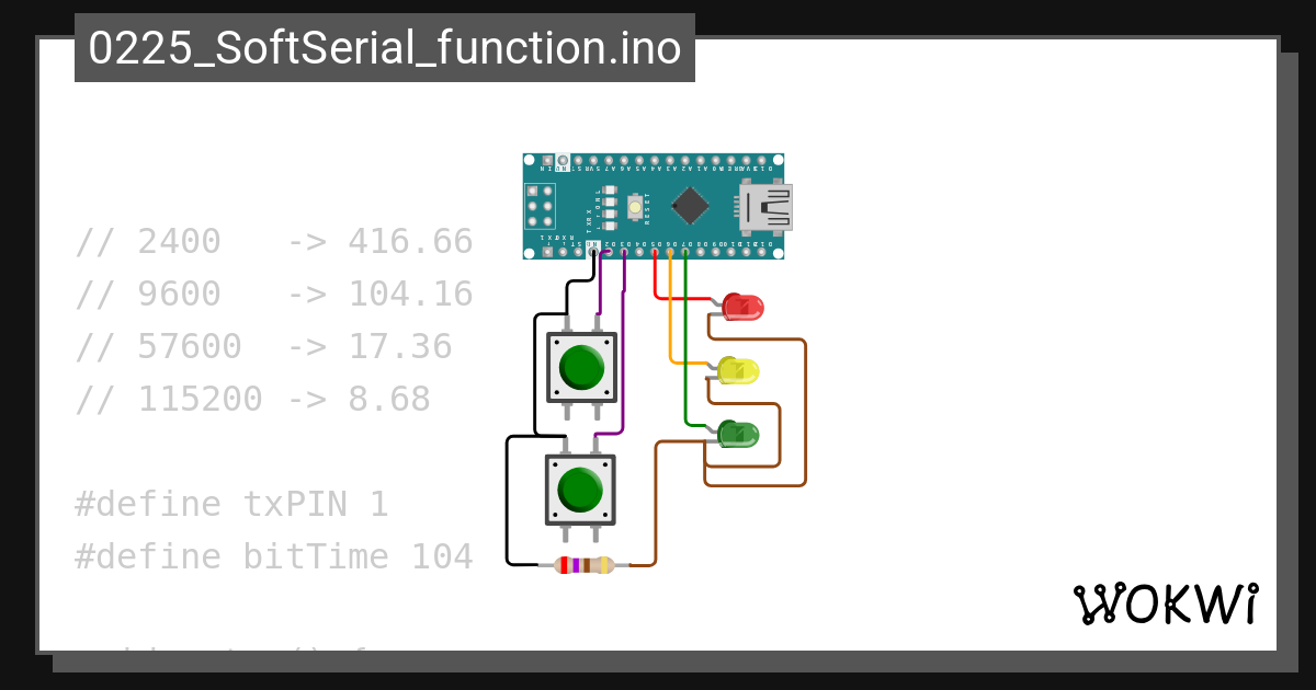 0225softserialo Wokwi Esp32 Stm32 Arduino Simulator