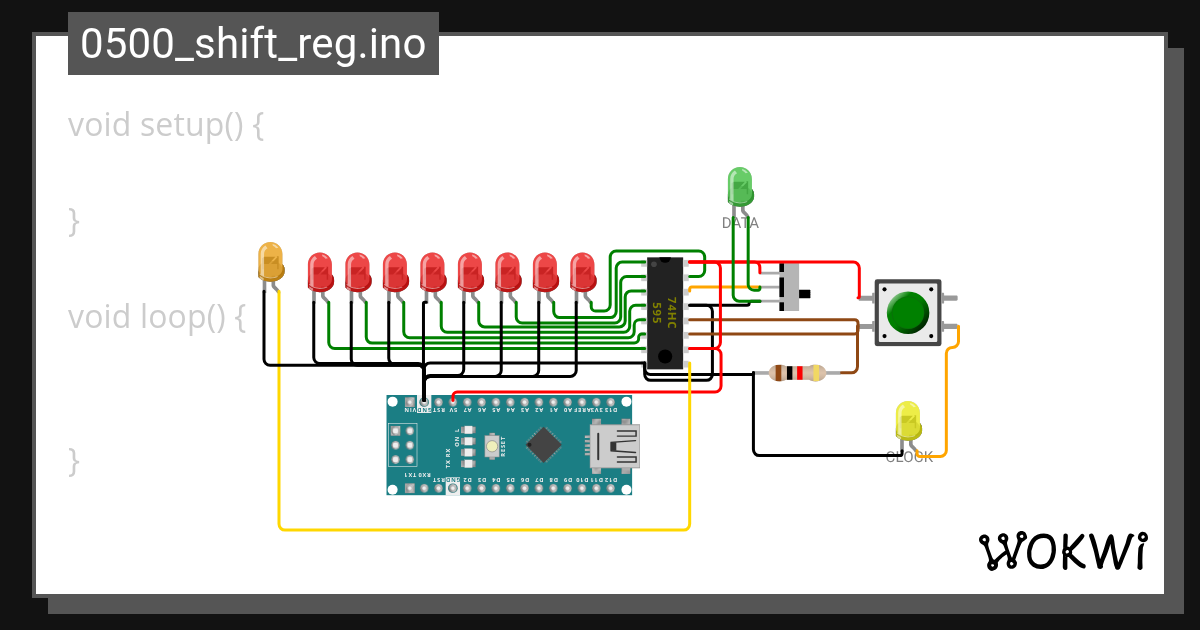 0500_shift_reg.ino - Wokwi ESP32, STM32, Arduino Simulator 0500_shift_reg.ino - Wokwi ESP32, STM32, Arduino Simulator