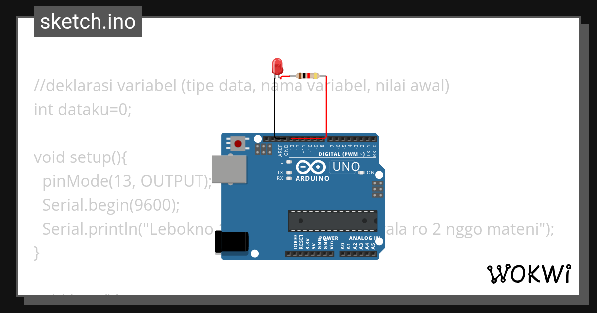 demo serial - Wokwi ESP32, STM32, Arduino Simulator