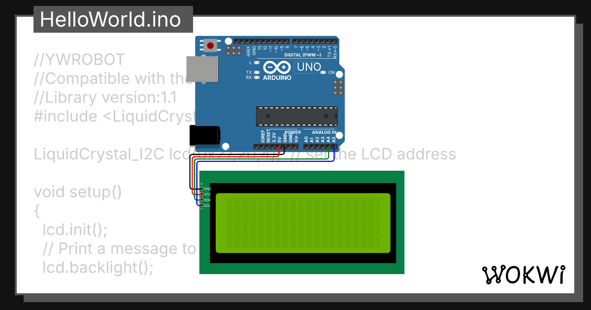 HelloWorld.ino - Wokwi Arduino and ESP32 Simulator