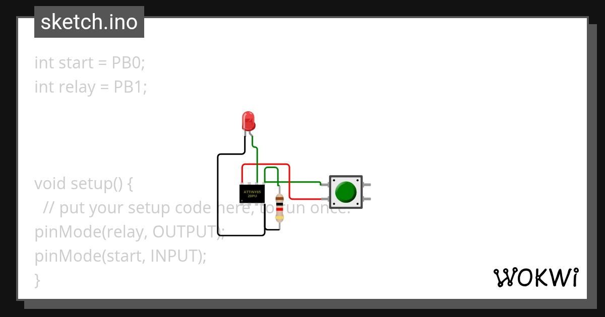 Attiny 3 Pulse Wokwi Arduino And Esp32 Simulator