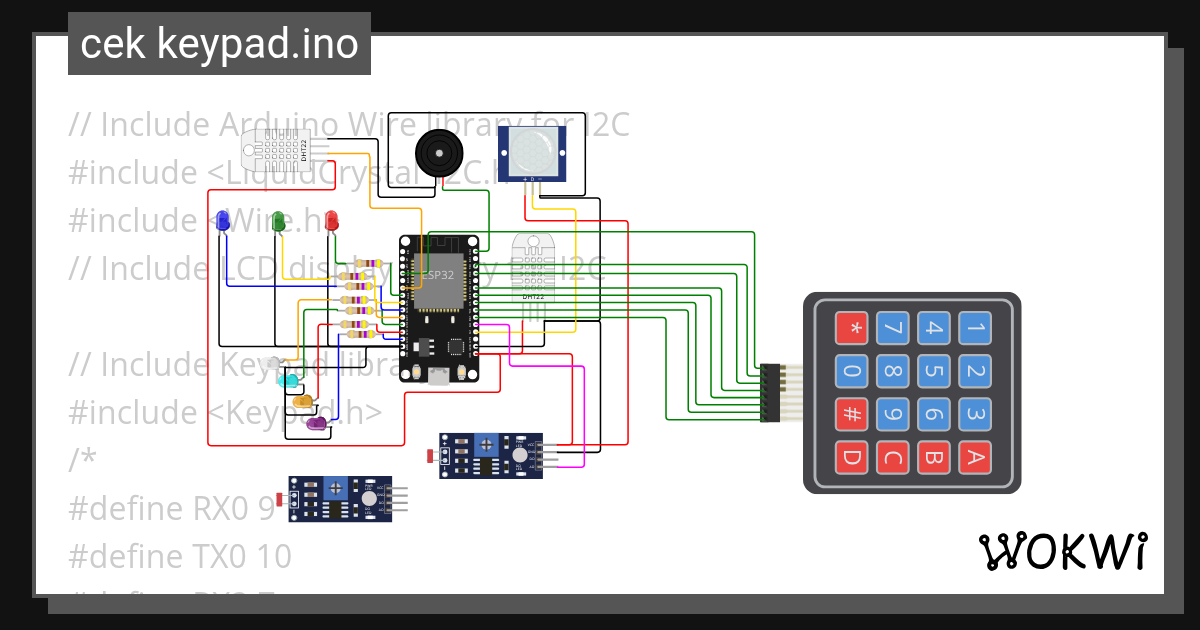 cek keypad.ino - Wokwi ESP32, STM32, Arduino Simulator
