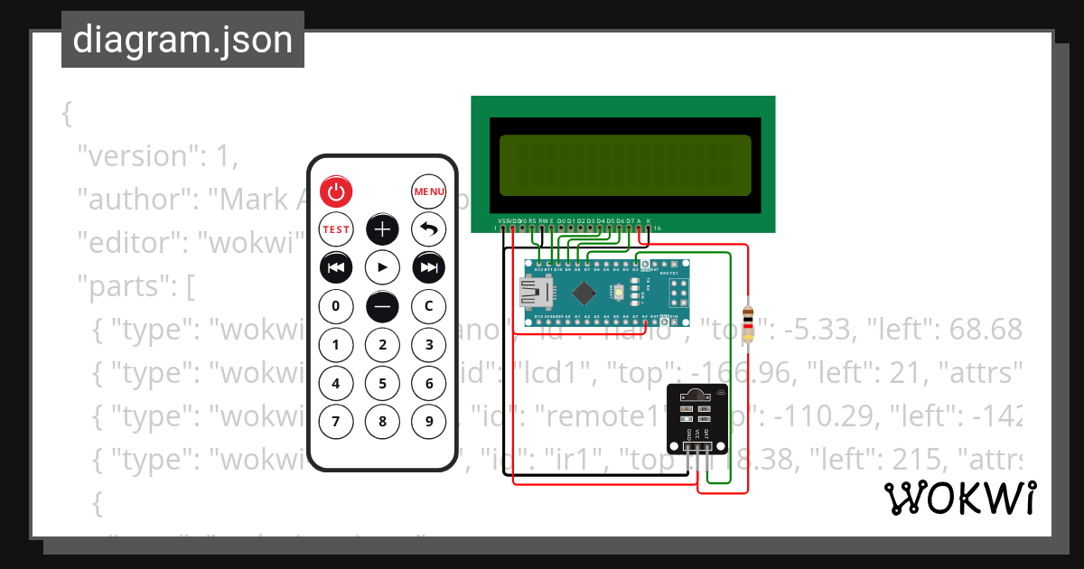 ir-receiver.ino - Wokwi ESP32, STM32, Arduino Simulator