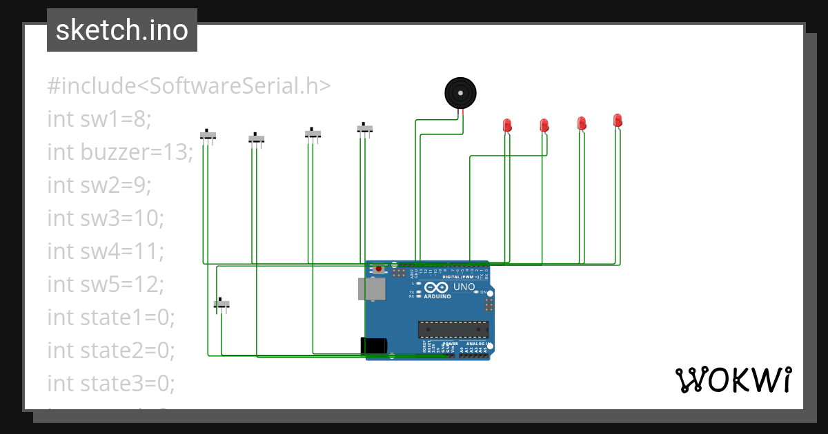 Robot Wokwi Esp32 Stm32 Arduino Simulator