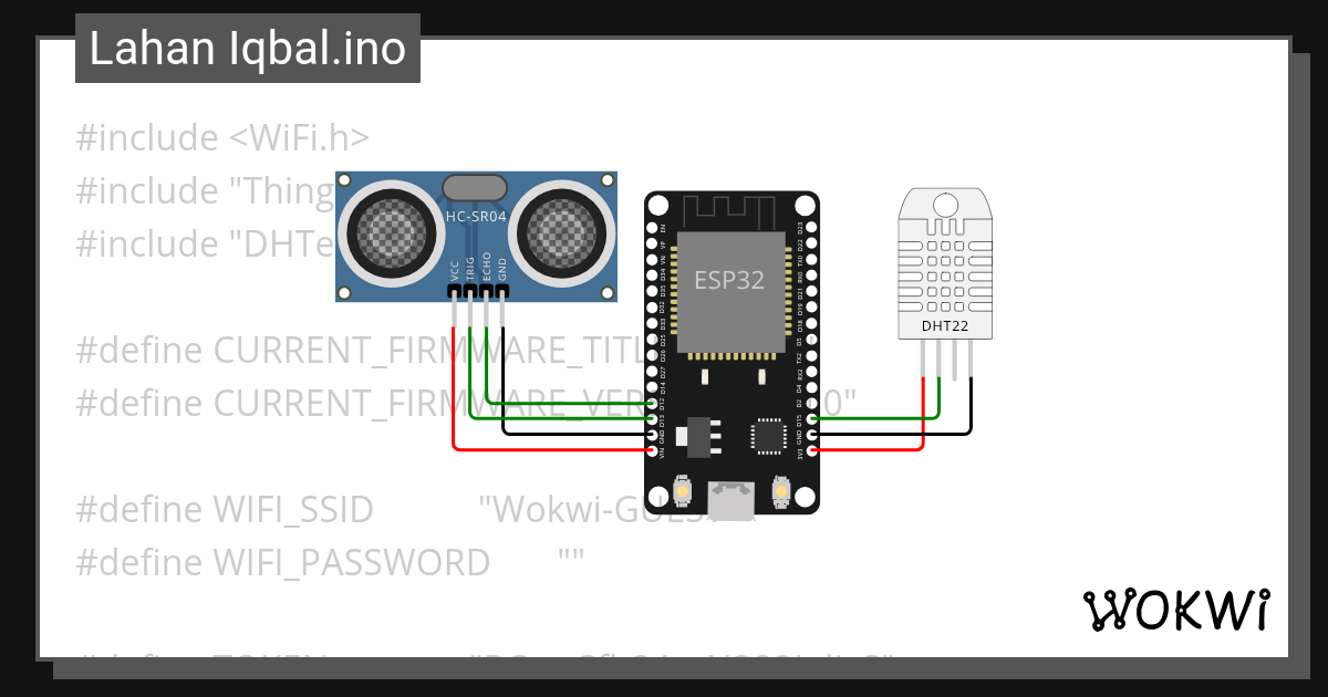 Lahan Iqbal.ino - Wokwi ESP32, STM32, Arduino Simulator