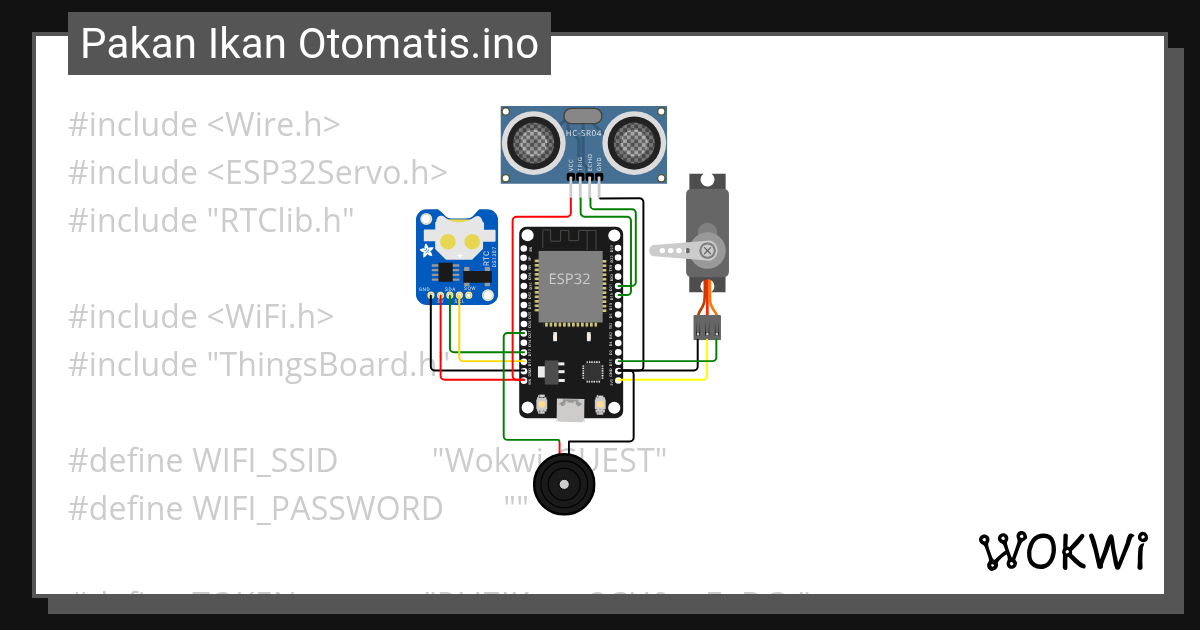 Wokwi - Online ESP32, STM32, Arduino Simulator
