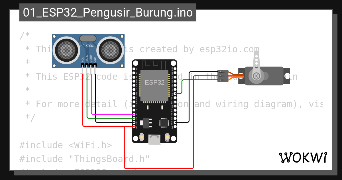 Projectesp32pengusiro Wokwi Arduino And Esp32 Simulator 