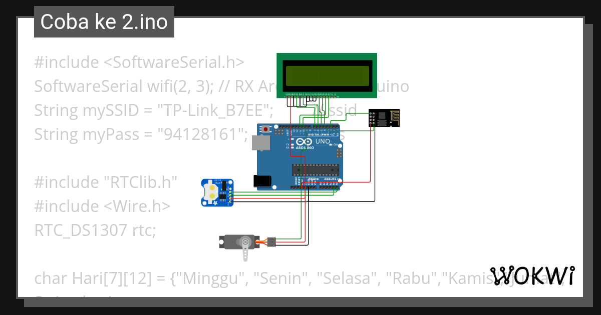 Coba ke 2.ino - Wokwi ESP32, STM32, Arduino Simulator