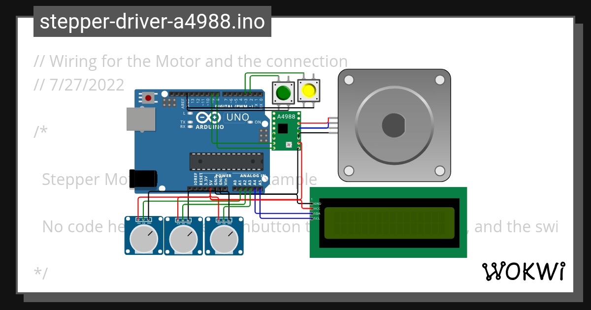 stepper-driver-a4988.ino - Wokwi ESP32, STM32, Arduino Simulator