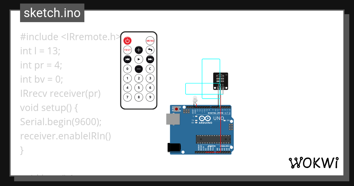 sketch.ino - Wokwi ESP32, STM32, Arduino Simulator