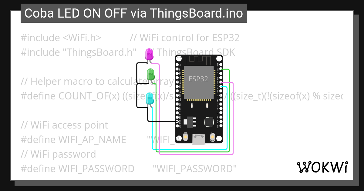 Coba LED ON OFF via ThingsBoard.ino - Wokwi Arduino and ESP32 Simulator